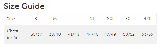 FanHub Merch Sizing Guides